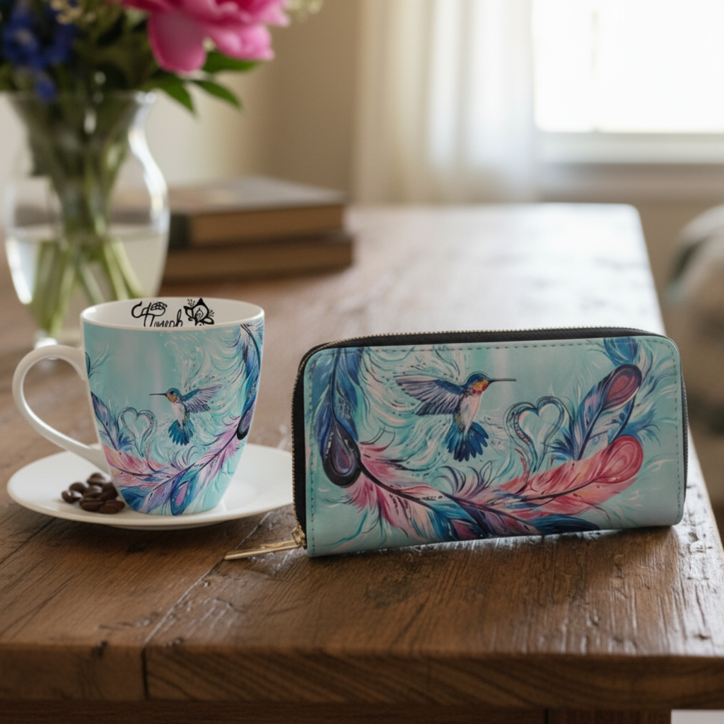 Indigenous Art Wallets - Authentic Embossed Designs | Mocs n More